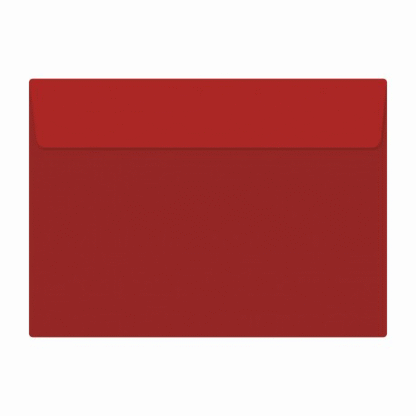 Plic colorat 13x18 cm 120g/mp - rosu